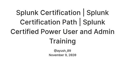 splunk certification splunk certification path splunk certified