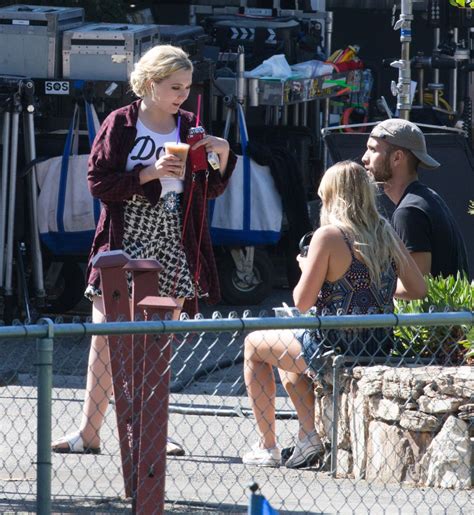 Abigail Breslin On The Set Of ‘scream Queens In Los Angeles 09012016