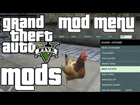 Script Hook V Native Trainer GTA5 Mods Com