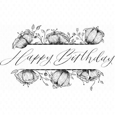 Happy Birthday Flower Card Makers Gonna Learn