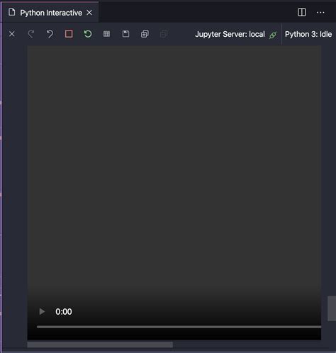 Visual Studio Vscode For Python Jupyter Fail To Show Video Stack Overflow