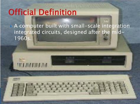 Ppt 3 Rd Generation Computers Powerpoint Presentation Free Download Id2667976