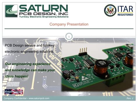 Presentation Saturn PCB