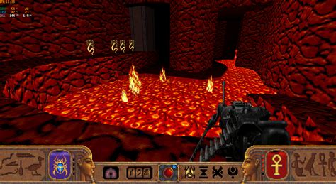 BUG Powerslave Exhumed Issues With Lava Dude Projectiles Stuck