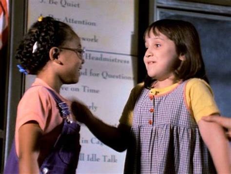 Matilda Co Stars Mara Wilson And Kiami Davael Reunite After 19 Years