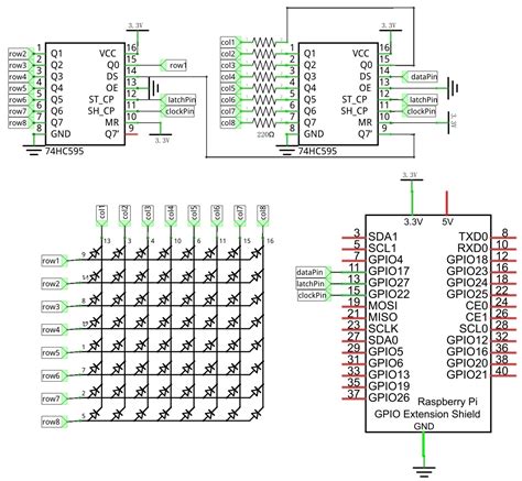 19 Chapter 74hc595 And Led Matrix — Fnk0020 Docs V1 0 0 Documentation