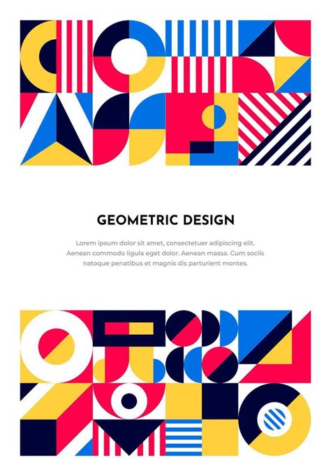 Abstract Banner With Geometric Pattern Background 47108707 Vector Art At Vecteezy