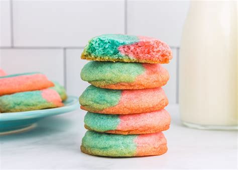 Cotton Candy Cookies That Practically Melt In Your Mouth Out Of This