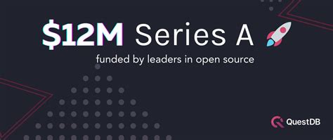 Questdb Raises 12m Series A As The Adoption Of Its Time Series