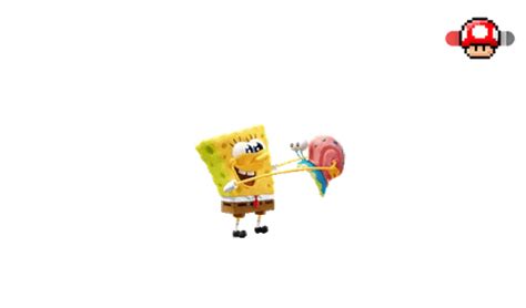 Spongebob Squarepants Hugging Gary The Snail