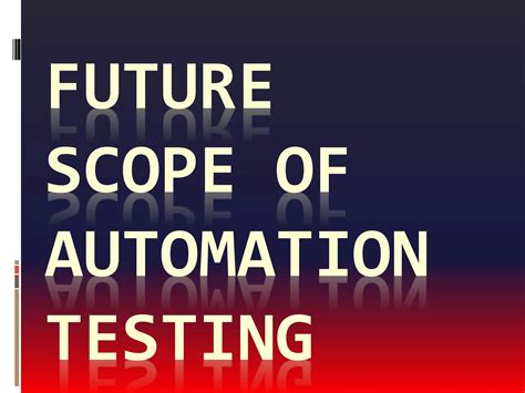 manual and automation testing pptx