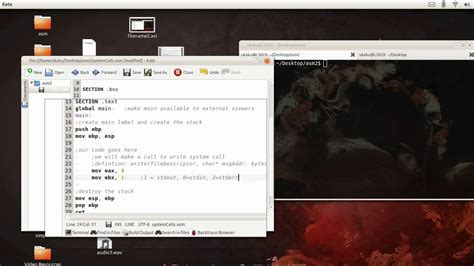 Nasm System Interrupts Assembly Tutorial Write Youtube