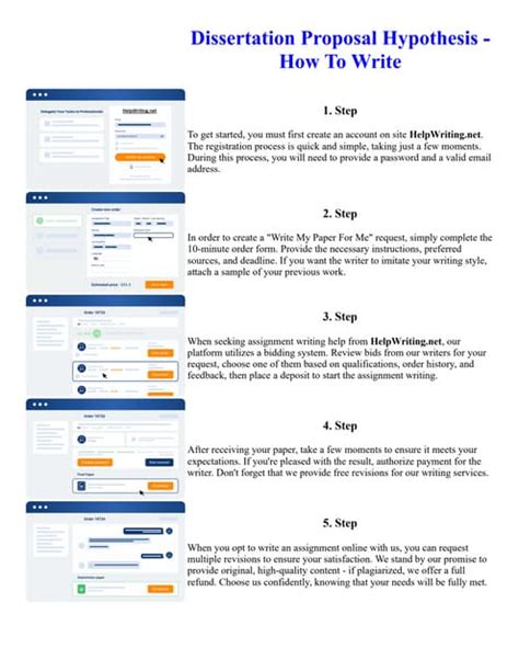 dissertation proposal hypothesis how to write pdf