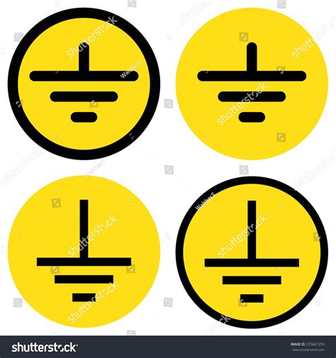 Electrical Grounding Symbol Images Stock Photos Vectors Shutterstock