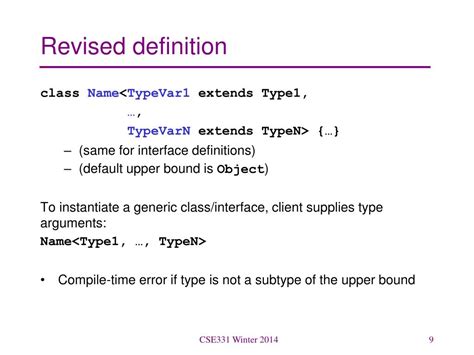 Ppt Cse 331 Software Design And Implementation Powerpoint Presentation Id 5357985