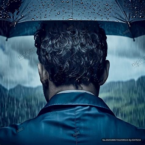 Ai创作图雨 雨天 雨中 背影 思念 心情 忧郁 蓝色 雨伞 孤独 伤感 意境 美图 摄影 风景 生活 情感 诗意 艺术 图片 写真 影像 氛围 氛围感 意境图片 雨季 阴天 冷色调 深色调