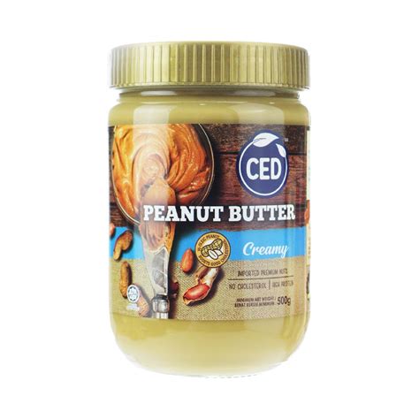 Ced Peanut Butter Creamy 500g Shopee Malaysia