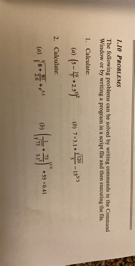 Solved 110 Problems The Following Problems Can Be Solved By