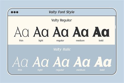 Valty Demo Font · 1001 Fonts