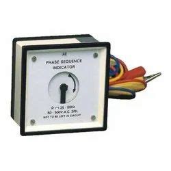 Phase Sequence Meter Oti And Wti Meter Manufacturer From Gurgaon