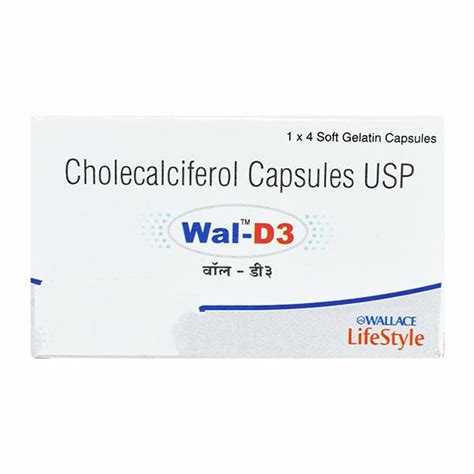Buy Wal D3 Softgel 4s Online At Upto 25 Off Netmeds