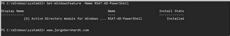 How To Install The Powershell Active Directory Module In Windows Server · Jorge Bernhardt
