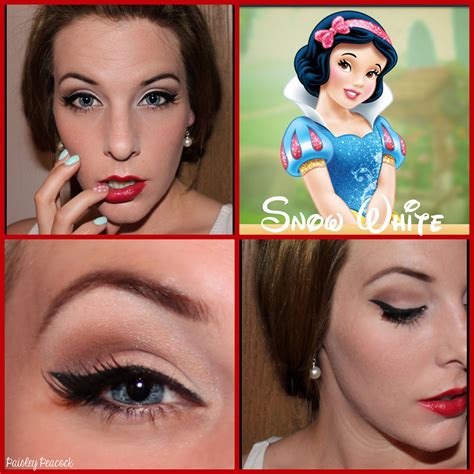 Snow White Inspired Makeup Paisley Peacock Makeup Inspiration Snow