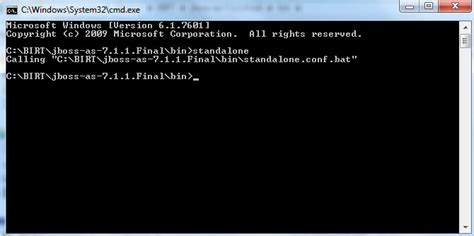 Jboss7 X JBOSS Is Not Starting Using Standalone Stack Overflow
