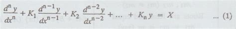 Higher Order Linear Differential Equations With Constant Coefficients