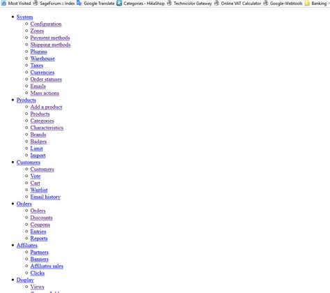 Hikashop Mass Action Error Hikashop