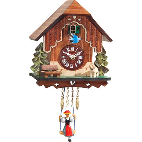 Loon Peak® Battery Operated Rectangular Wall Clock With Music And Chimes Wayfair Ca