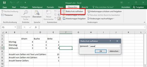 Excel Zellen Sperren Blattschutz Passwort So Gehts