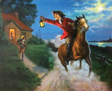 Paul Revere Midnight Ride Clipart