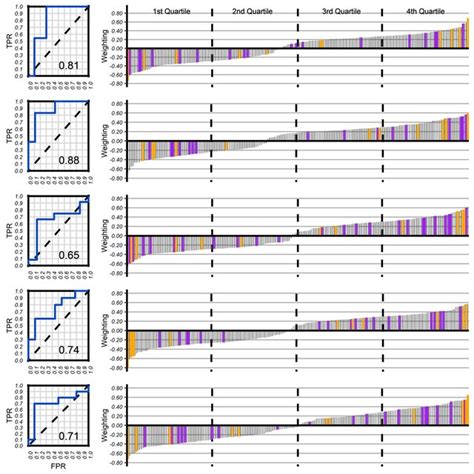 Performance Curves And Feature Weighting Across Models Roc Curves For Download Scientific
