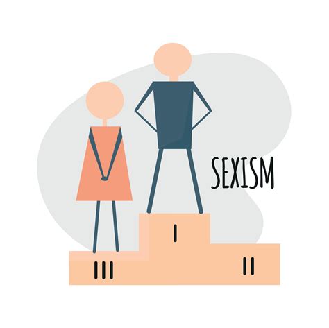Sexism Icon Clipart Avatar Logotype Isolated Illustration 43626607