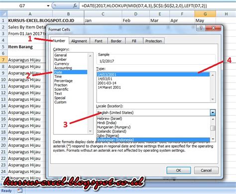 CARA MERUBAH DATA TEXT MENJADI TANGGAL DI EXCEL DAN OPENOFFICE Kursus Excel