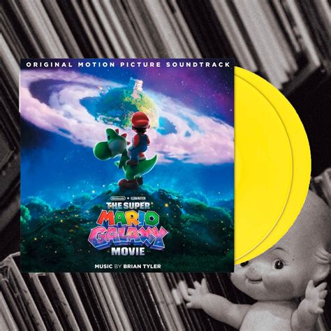 Pre Order Super Mario Galaxy Soundtrack 2lp Yellow Galaxy Velvet