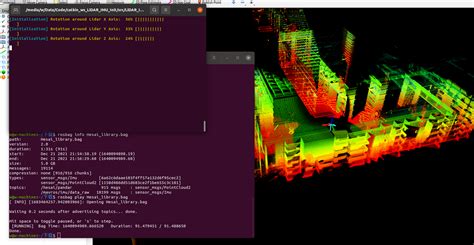 Failed To Calibrate Using The Sample Data Hesai Library Bag · Issue 66 · Hku Mars Lidar Imu