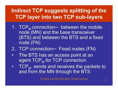 Mobile Computing Indirect Tcp Pdf Computer Networking Computing