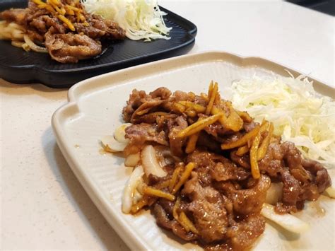 돼지고기 생강구이 쇼가야키生姜焼き 레시피