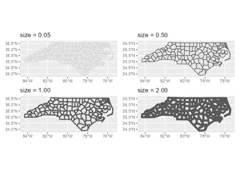 R Geom Sf Size Argument Doesn T Work When Size