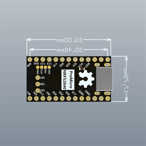 Promicro Nrf52840 Development Board For Nice Nano V20 Bluetooth