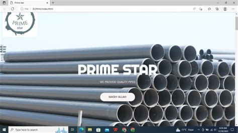 Create Responsive Htmlcss Javascript Php Website By Obaidullah775