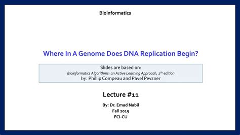 Ppt Where In A Genome Does Dna Replication Begin Powerpoint