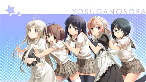 Yosuga No Sora Anime Girls Kasugano Sora Amatsume Akira Migiwa