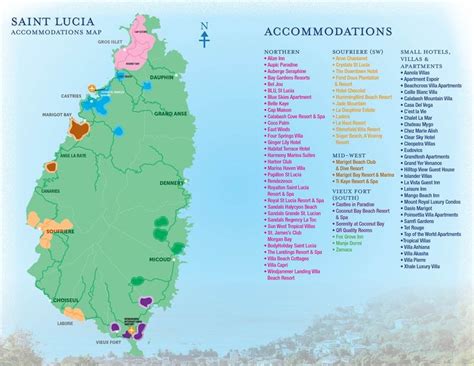 Saint Lucia Map Detailed Maps Map Of Saint Lucia 1000 St Lucia Map Of