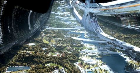 황폐한 지구의 대안 미래 우주식민지의 극한 직업은