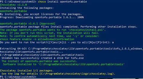 Pawel Piwosz On Linkedin Opensource Opentofu Iac Devops Choco Chocolatey Windows