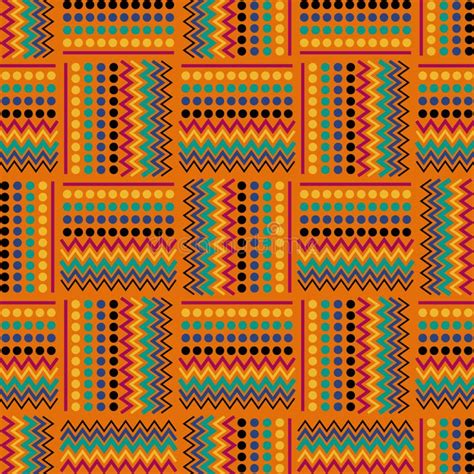 Abstract Decorative Seamless Pattern With Geometric Shapes Stock Vector Illustration Of Asian