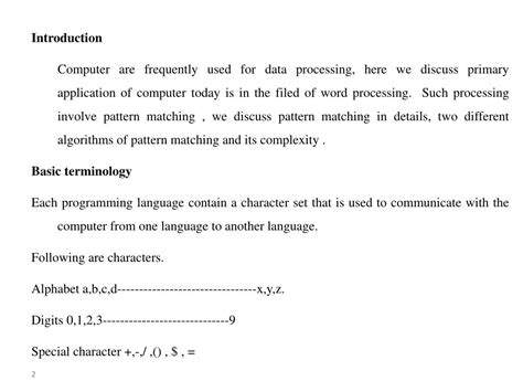 Ppt String Processing Chp 3 Powerpoint Presentation Free Download